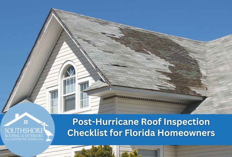 Post-Hurricane Roof Inspection Checklist for Florida Homeowners
